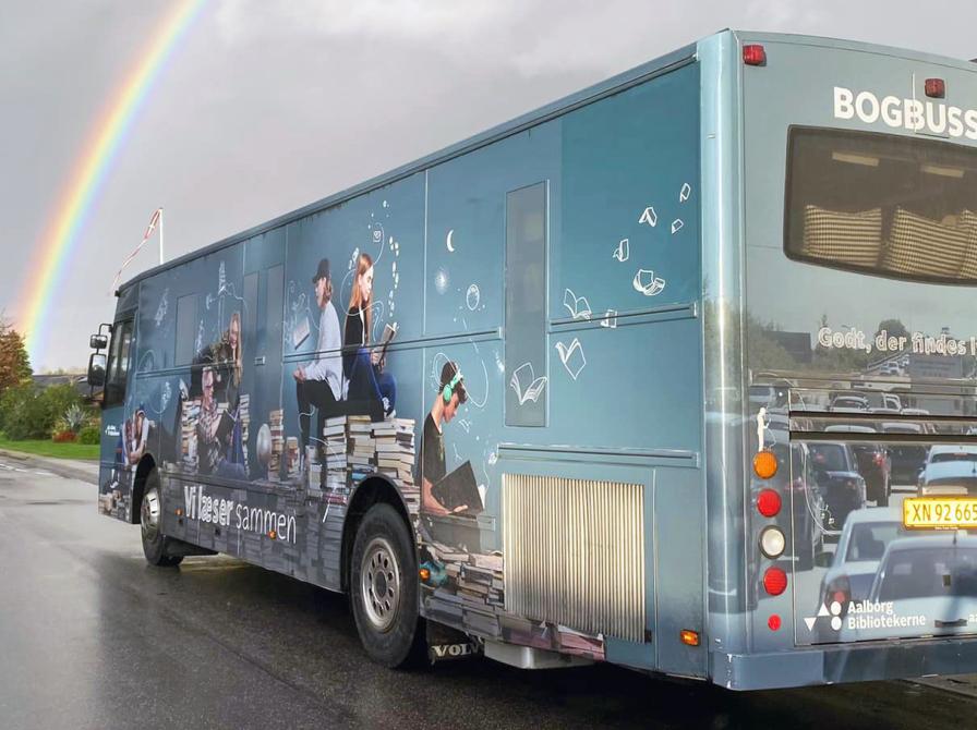 Sidste tur med bogbussen | Aalborg Bibliotekerne